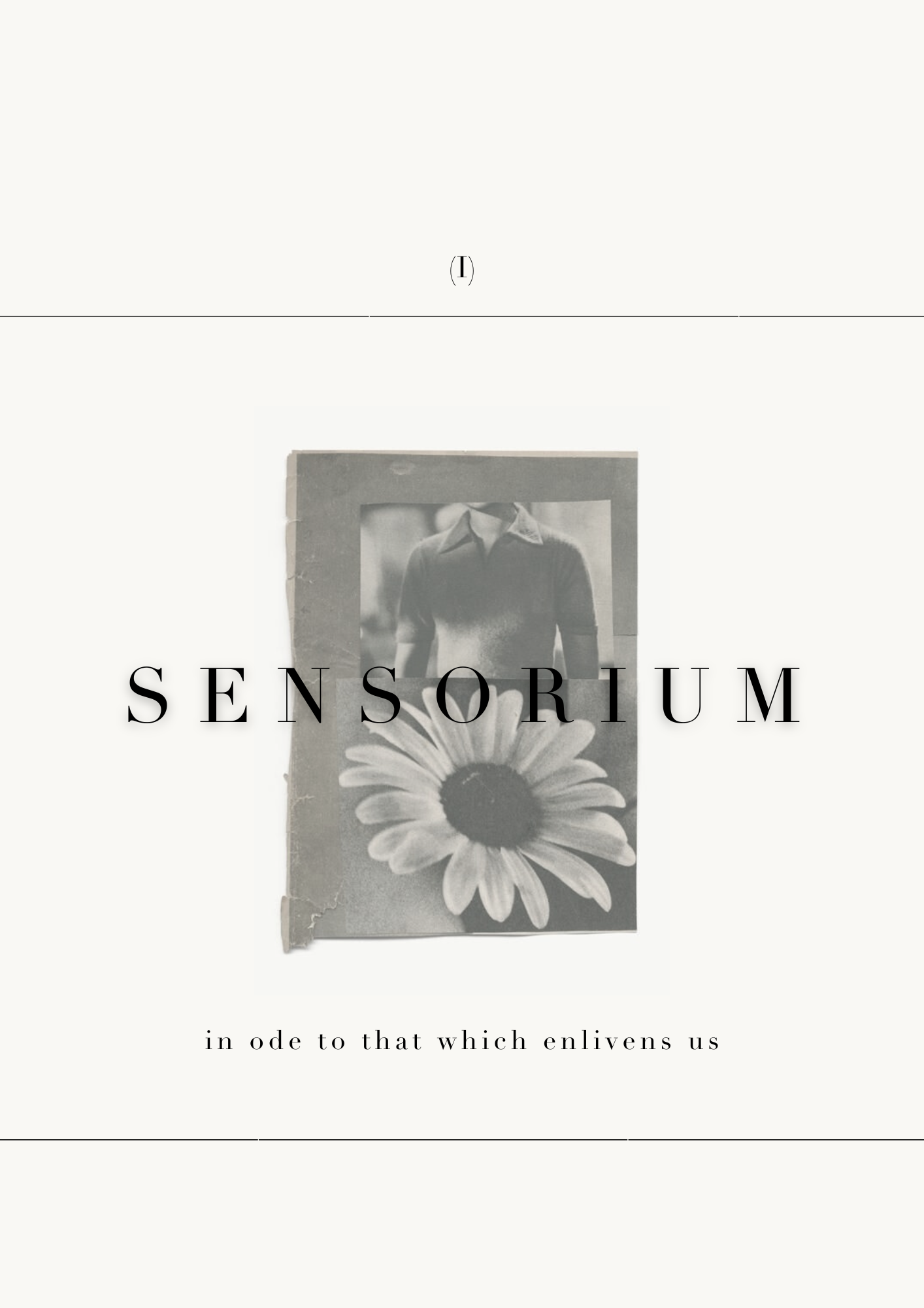 SENSORIUM (I) – BEFORE MARCH